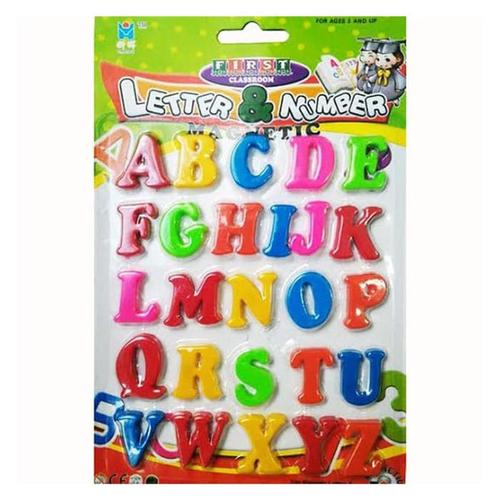Jual Magnetic Letter Huruf A-Z Mainan Edukasi Magnetic Huruf untuk ...