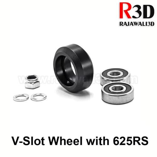Jual OpenBuilds CNC V-Slot POM Delrin V Wheel V-Wheel Solid Kit - Kab ...