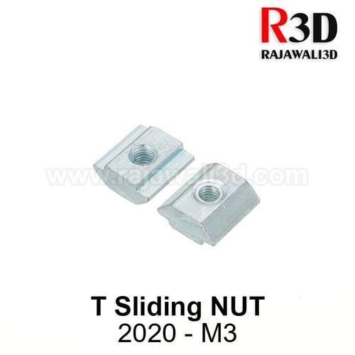 Jual T Nut M3 Tee Nut T Sliding Nut 20-M3 Square Aluminium Profile 2020 ...