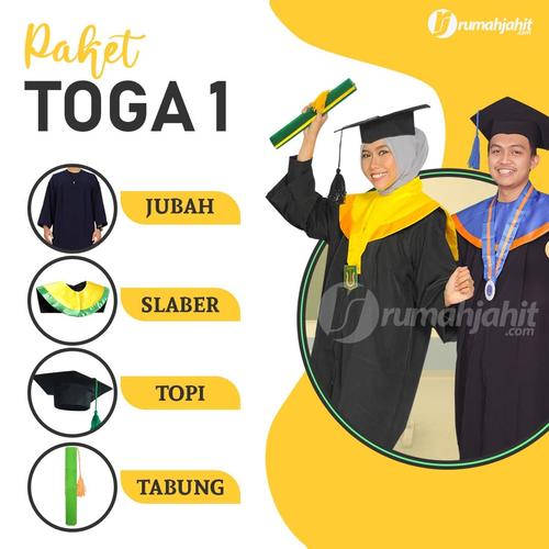 Promo Jual toga wisuda/Paket toga wisuda / perlengkapan wisuda ...
