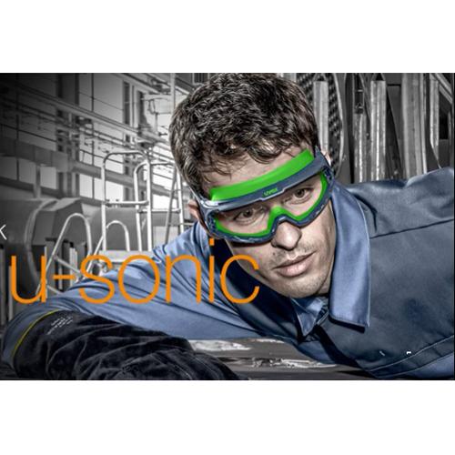 Jual Uvex Safety Goggles U-Sonic 9308245 ORIGINAL made in Germany - Kab ...