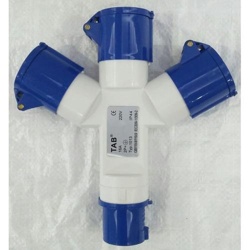 Jual TAB 3 WAY INDUSTRIAL PLUG & SOCKET 16A 2P+E ( 1013 ) - Jakarta ...