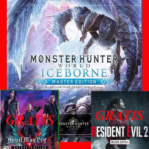 Jual MONSTER HUNTER WORLD ICEBORNE MASTER EDITION ORIGINAL PC + RE3 ...
