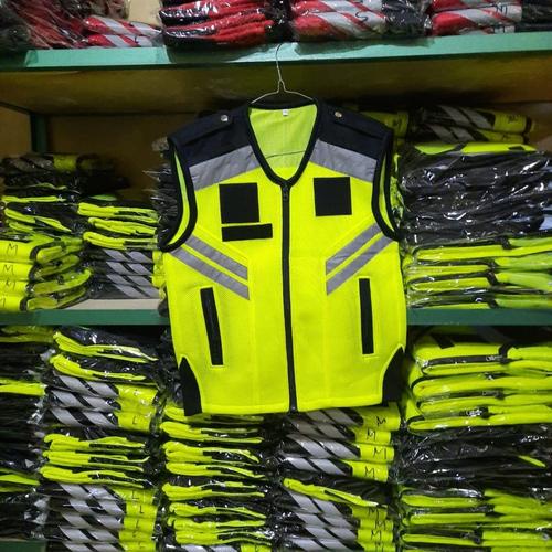 Jual rompi polisi /rompi lantas /rompi doblemes /polosan - Hijau, M ...