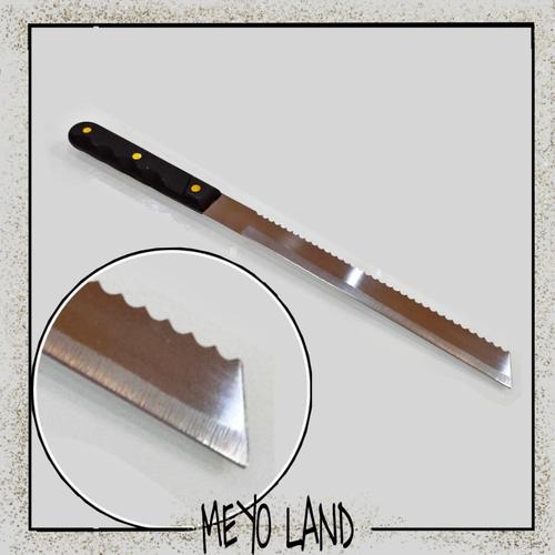 Jual Pisau roti 2 DUA SISI potong kue Stainless steel gerigi Anti Karat ...