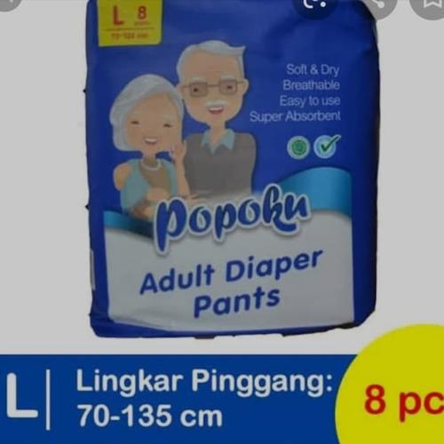 Jual POPOKU DIAPERS DEWASA PANTS - L CELANA - Kota Surabaya - Cfs-store | Tokopedia