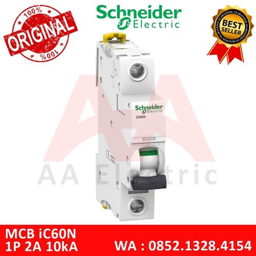 Jual MCB iC60N 1P 2A A9F74102 Schneider - Jakarta Pusat - AA Electric ...
