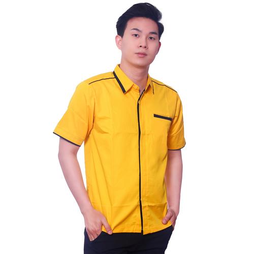 Promo Seragam Kemeja 057 Partai PNS PDL Komunitas Office - Kuning, XXXL ...