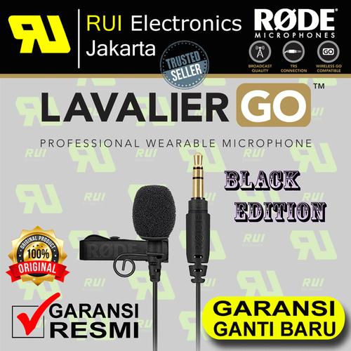 Jual RODE Lavalier GO omnidirectional lavalier Microphone for wireless go - Jakarta Selatan ...