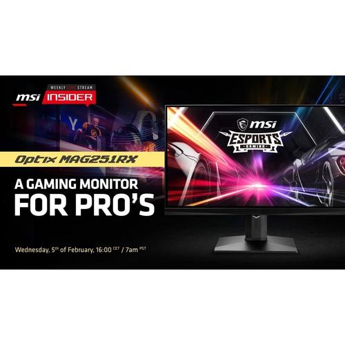 Jual MSI Optix MAG251RX 25" 240Hz IPS Gaming Monitor - Kota Medan - ONE ...