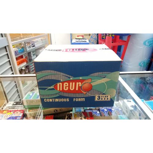 Jual Kertas Continuous Form NEURO - 9 1/2 X 11 - 3 Ply [FULL] - Jakarta ...