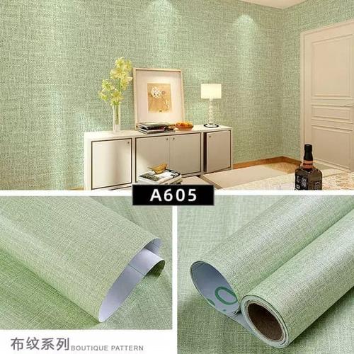 Jual Wallpaper Sticker Dinding Polos Hijau 45 cm x 10 mtr - Jakarta ...