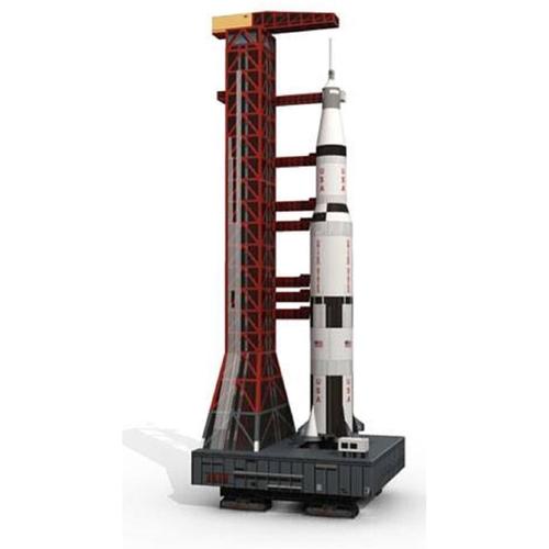 Jual DIY Papercraft Pesawat Luar Angkasa SATURN V Realistic Version ...