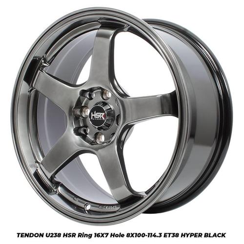 Jual Velg Mobil HSR R16 TENDON U238 Hyper Black - Terbaru - Kab. Sleman ...