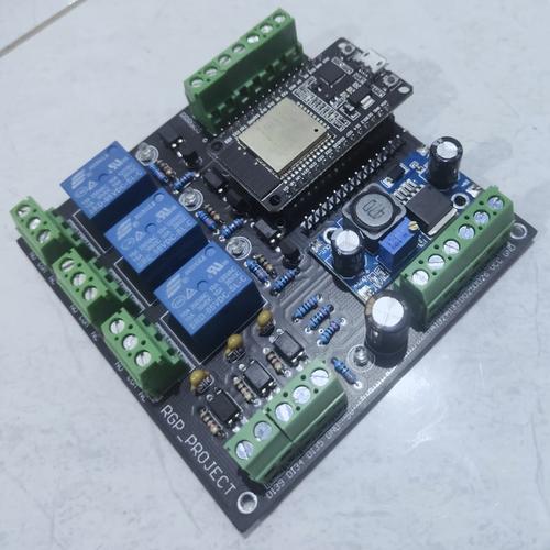 Jual Modul IoT ESP32 3 relay - Hitam - Kab. Kutai Timur - RGP_PROJECT ...