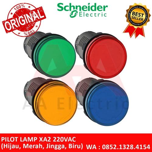 Jual Pilot Lamp warna biru XA2EVM6LC 220 VAC Schneider - Jakarta Pusat ...