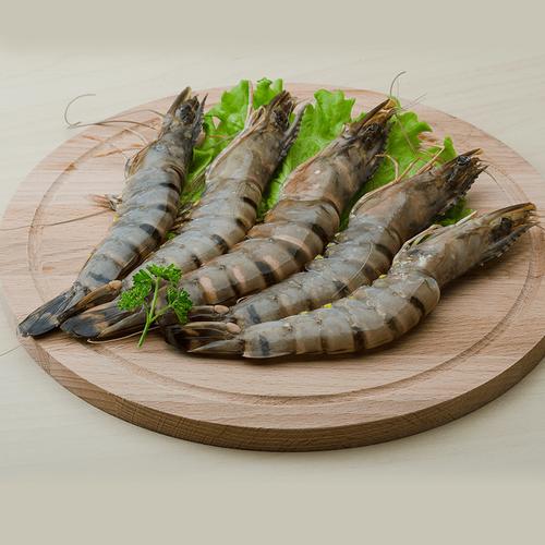 Jual Udang Black Tiger Prawn Udang Windu Japan Quality size 16/20 1,8 ...