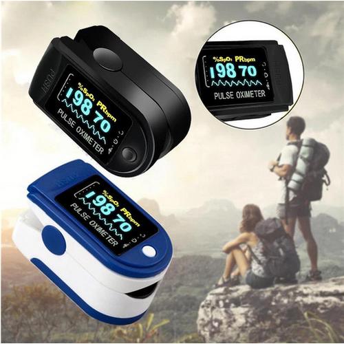 Jual Finger Pulse Oxi meter Saturo metry SpO2 Ukur Kadar O2 oxy tester ...