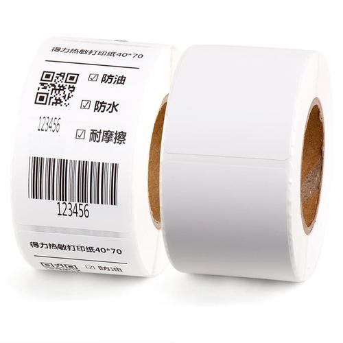 Jual Deli Three-proof Kertas Label Thermal warna putih 1187 1186 ...