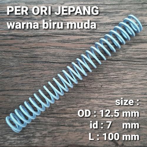 Jual PER PCP - HAMMER SPRING biru muda OD.12.5mm ID.7mm L.100mm Ori ...