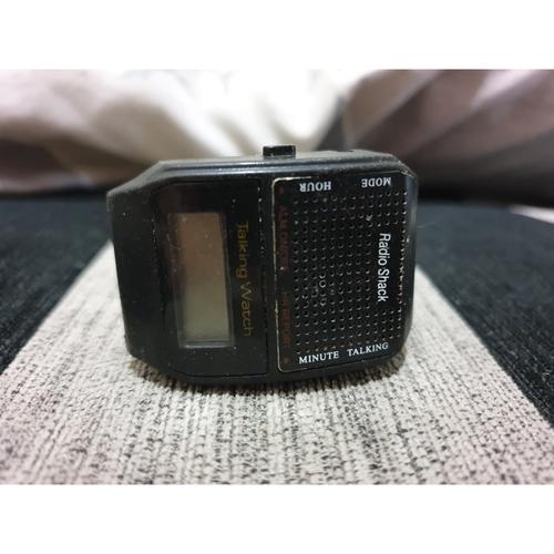 Jual Jam Tangan Vintage Radio Shack LCD Digital Talking Alarm Wrist ...