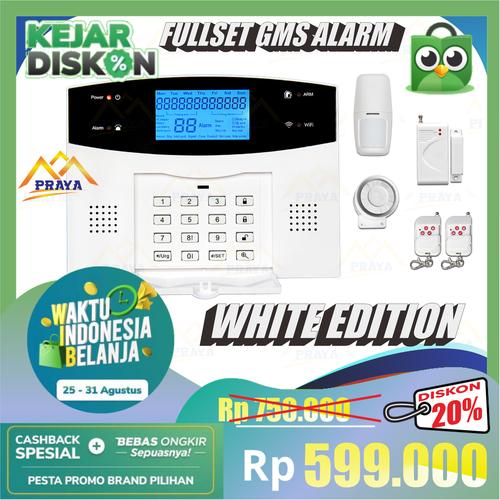 Jual SECURITY ALARM Rumah Kantor Ruko GSM system Wireless Sensor Pintu ...
