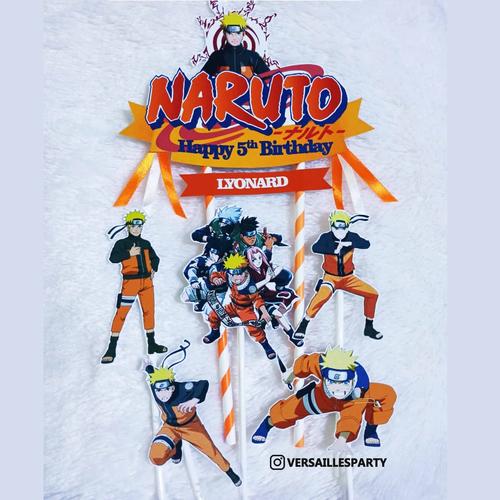 Jual Cake Topper Naruto / Topper Naruto / Hiasan Kue Naruto/ Figur ...