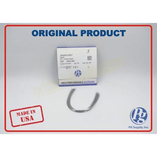 Jual PG STAINLESS STEEL GLOBAL WIRE / ORIGINAL ORTHODONTIC WIRE - 018 ...