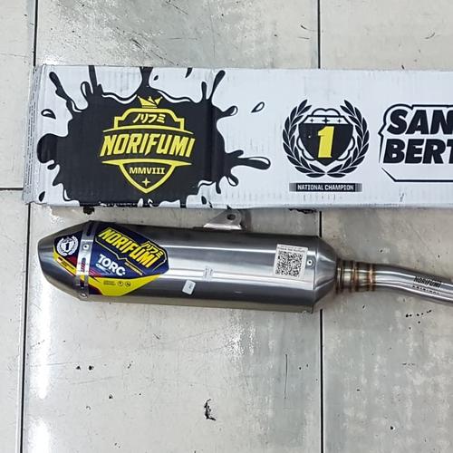 Jual knalpot racing norifumi TORC CRF150L ORIGINAL - Kota Bogor - Hons ...