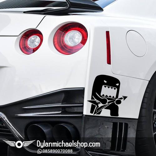 Jual JDM Bumper Stiker Domo Gitar Decal Mobil Japan vinyl Sticker ...