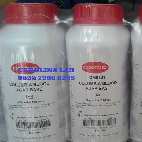 Jual Media Mikrobiology Columbia blood agar base 500 gr - Oxoid CM0331B ...