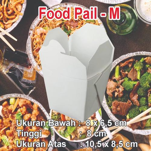 Jual Food Pail / Rice Box / Noodle Box/ Box Bento ukuran 10 oz - 1 dus ...