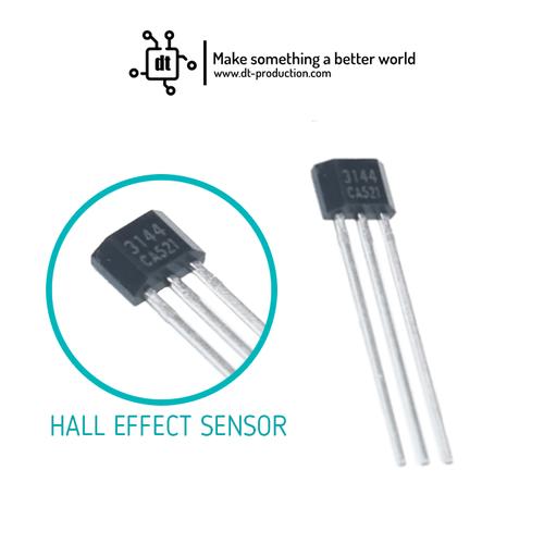 Noise Detector A3144 Hall Effect Sensor: Datasheet, Circuit And Pinout ...