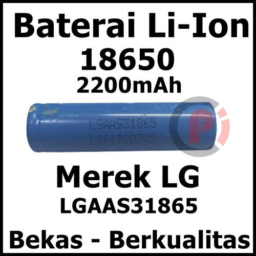 Jual Merek LG LGAAS31865 Baterai 18650 Bekas Laptop Battery Li Ion ...