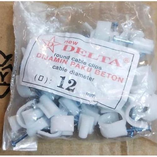 Jual Klem Kabel 12mm, Klem kabel Listrik 12 mm No. 12 DELTA - Jakarta ...