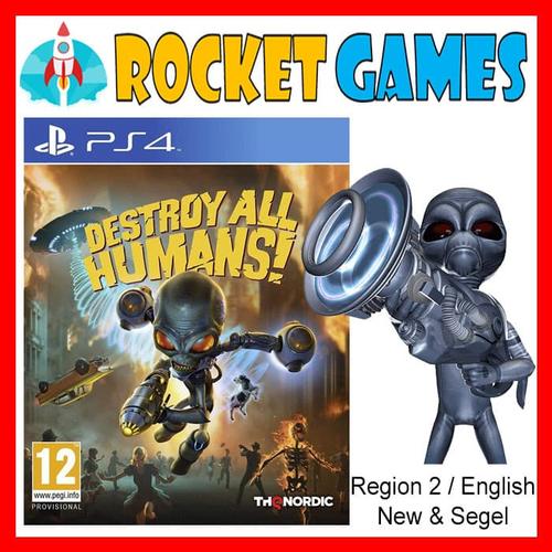 Jual PS4 Destroy All Humans! / Destroy All Humans English - CARD ONLY ...