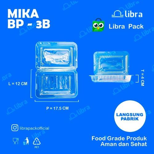 Jual 100 PCS / MIKA BP 3B / MIKA KUE BASAH / MIKA TEBAL MURAH / MIKA ...