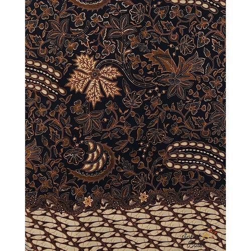 Jual Kain Batik Semi Sutra Motif 50220 Hitam Cokelat - Jakarta Pusat ...
