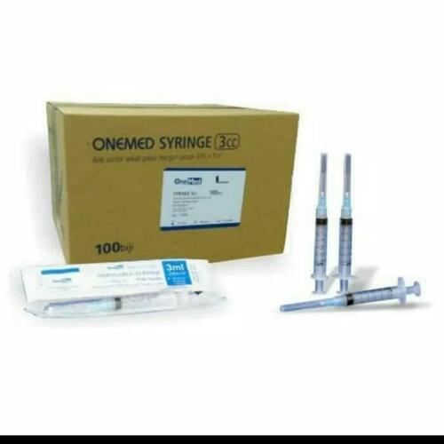 Jual Disposable Syringe 3cc Onemed/ Spuit 3cc - Jakarta Utara ...
