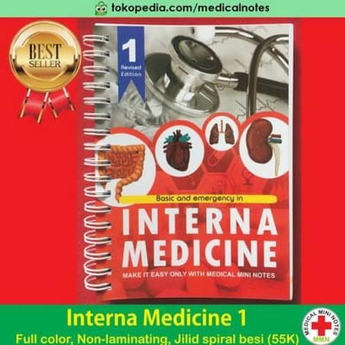 Jual Buku Saku Kedokteran Medical Mini Notes Interna Edition - Kota ...