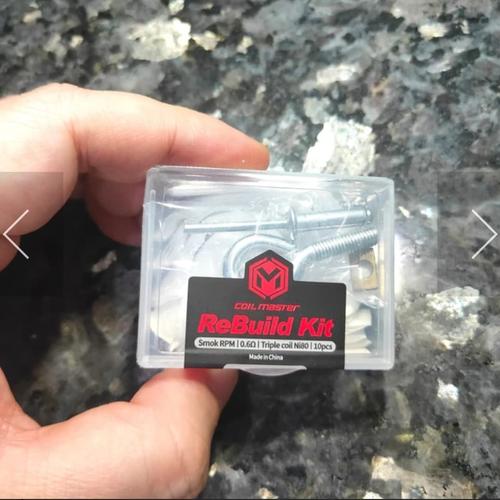 Jual CoilMaster Rebuild Kit RBK for SMOK RPM, 0,6 ohm Triple Coil Ni80 ...