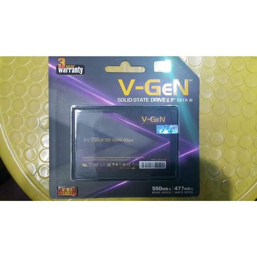 Jual SSD V-Gen 256GB Sata 3 VGen RESMI 2.5 solid state drive dulunya ...