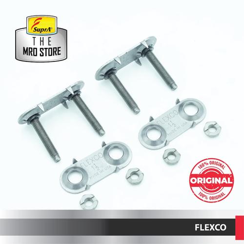 Jual FLEXCO BOLT SOLID PLATE FASTENER STEEL 1 1/2 E & 1 E - 20004 ...
