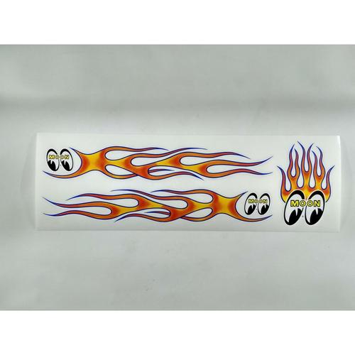 Jual Flamin' MOON Sticker [DM220] - Jakarta Timur - Mooneyes Jakarta ...