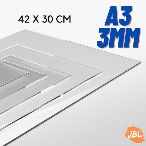 Jual Akrilik lembaran bening 3mm A3 acrylic lembaran - Kota Surabaya ...