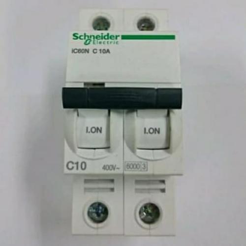 Jual MCB iC60N Schneider 2P 6A,10A,16A,20A,25A,32A,40A,50A,63A 2 phase 6kA - 6A - Jakarta Pusat ...