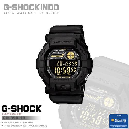 Jual Casio G-Shock GD-350-1B / GD-350-1BDR Original - Kota Tasikmalaya ...