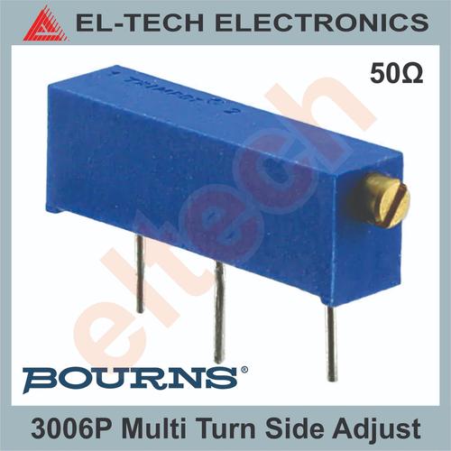 Jual 50ohm 50 ohm 3006P Multiturn Side Adjust Trimpot Potensiometer - Kota Surabaya - ELTECH ...