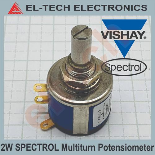 Jual 1K ohm 1 K ohm 2W VISHAY Spectrol Multiturn Potensiometer Potentio ...