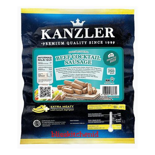 Jual Sosis Kanzler Beef Cocktail Sausage / Sosis Mini 250gr - Jakarta ...